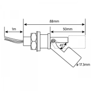 40 Series Horizontal Float Switch | Plastic Float Switch | Deeter